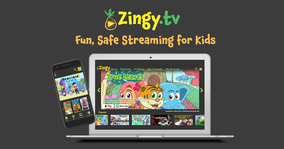 Zingy TV | Fun, Safe Streaming for Kids
